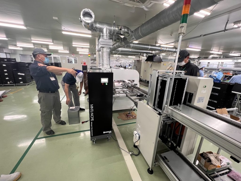 Hiệu suất và Độ tin cậy Tối Ưu cho Nhà Máy Aiphone với Máy hàn KOKI ...